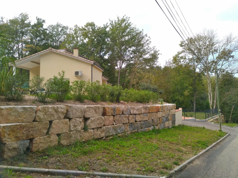 Enrochement catégorie 2